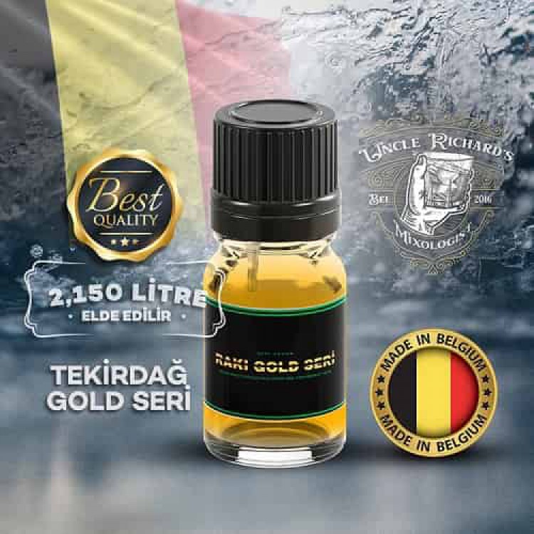 Rakı Tekirdağ Altın Serisi Rakı Aroması Kiti (2.150 litre için) 10ML ...